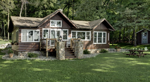20 Amazing Wooden Mountain Cabin Exterior Designs
