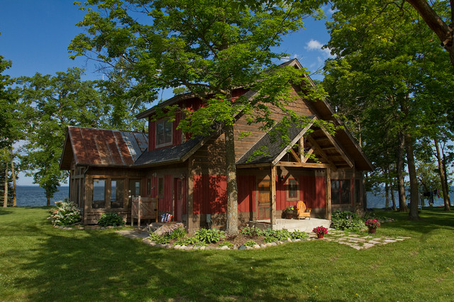 20 Amazing Wooden Mountain Cabin Exterior Designs