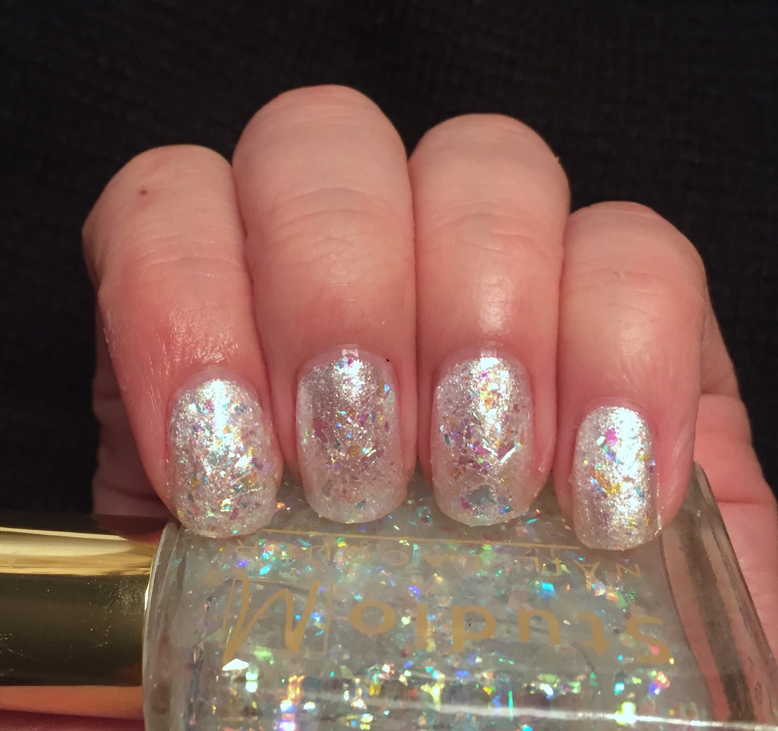 Shattered Glass Manicures- 15 Creative DIY Nail Art Ideas