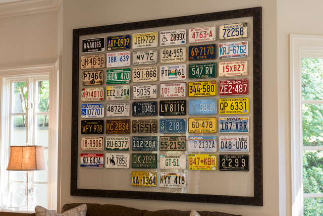 How To Use License Plates In Home Decor: 15 Unique Decorating Ideas