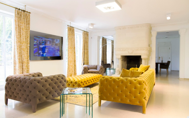 20 Tufted Furniture Decorating Ideas