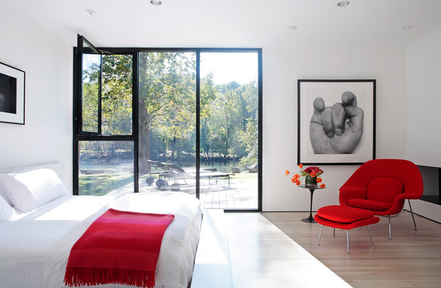 Sophisticated Elegance: 23 Red and White Interior Design Ideas