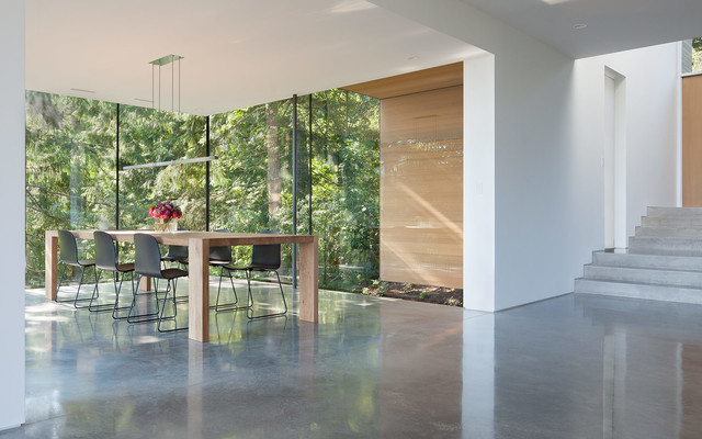18 Stunning Polished Concrete Flooring Interiors Design Ideas