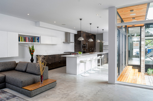 18 Stunning Polished Concrete Flooring Interiors Design Ideas