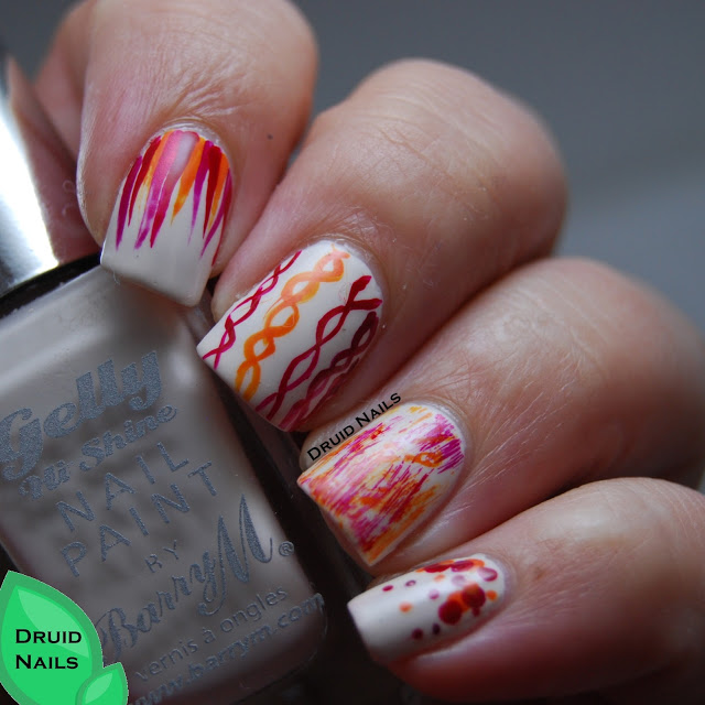 Red and Orange: 16 Cute Nail Polish Combos for Your Nails