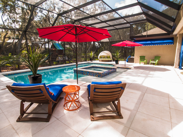 19 Stunning Covered Pool Design Ideas