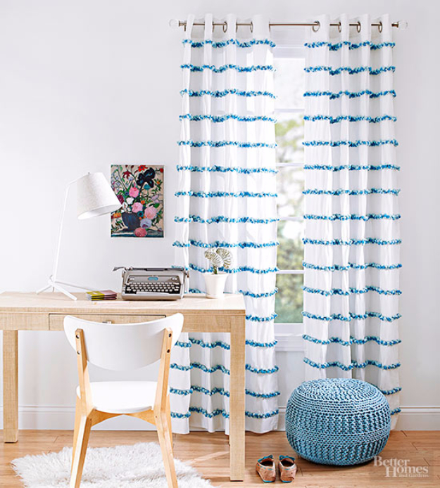 16 Cool, Easy and Cheap DIY Ideas To Dress Up Your Windows