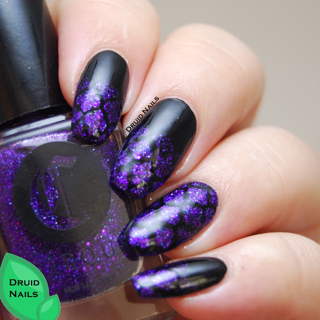 15 Amazing Nail Art Ideas with Black Base