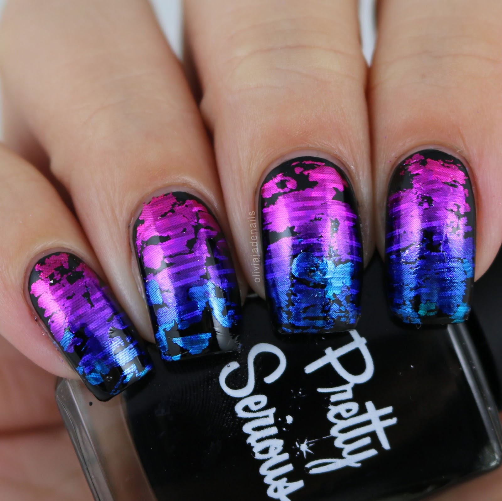 15 Amazing Nail Art Ideas with Black Base