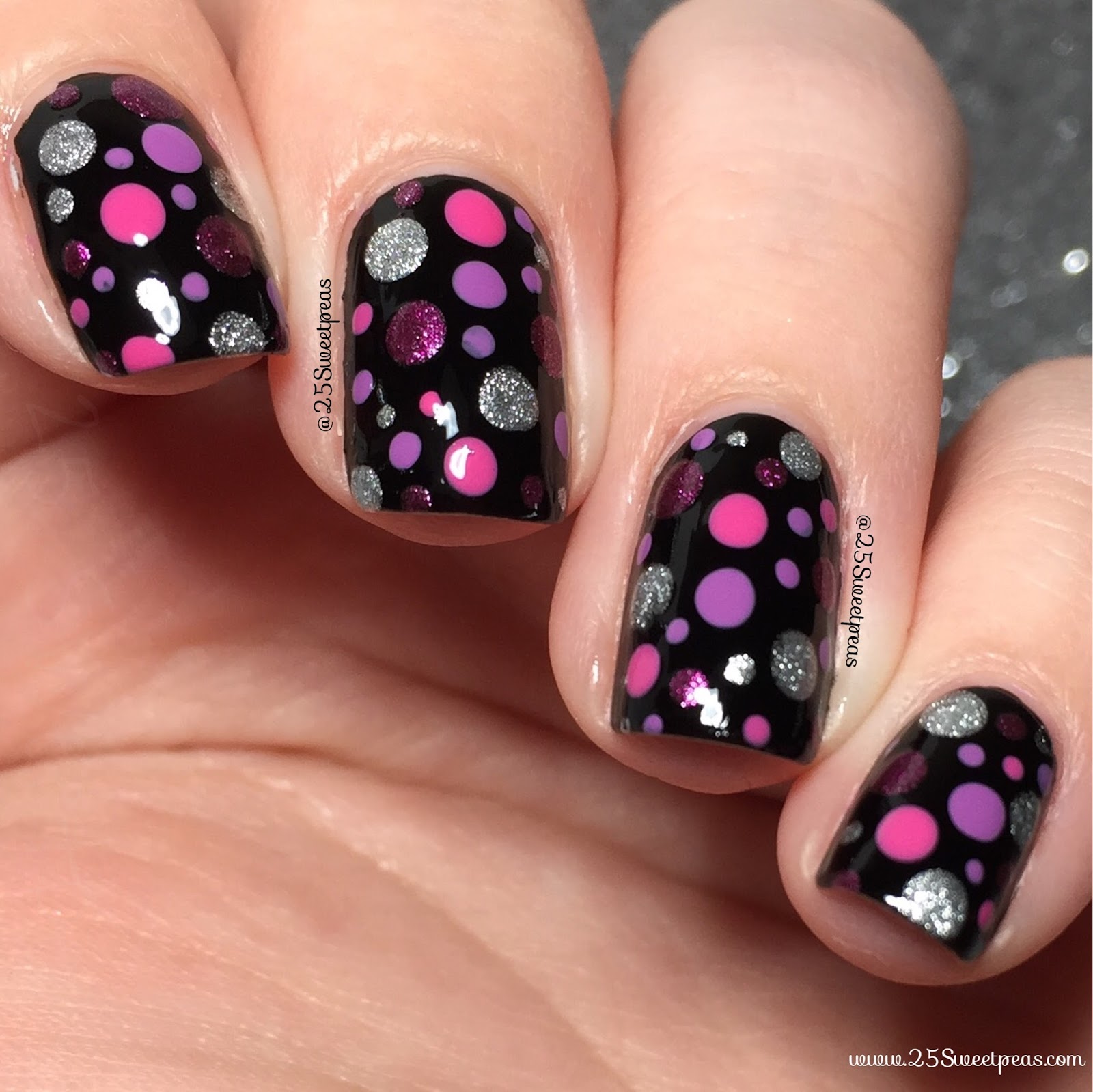 Black Base for Statement Nails: 17 Stunning Nail Art Ideas (Part 1)