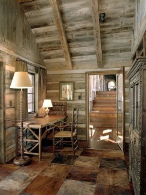 18 Great Cabin Home Office Design Ideas in Rustic Style