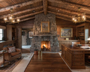 18 Great Cabin Home Office Design Ideas in Rustic Style