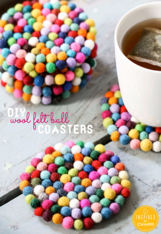 15 Cool DIY Coasters That You Should Craft Right Now