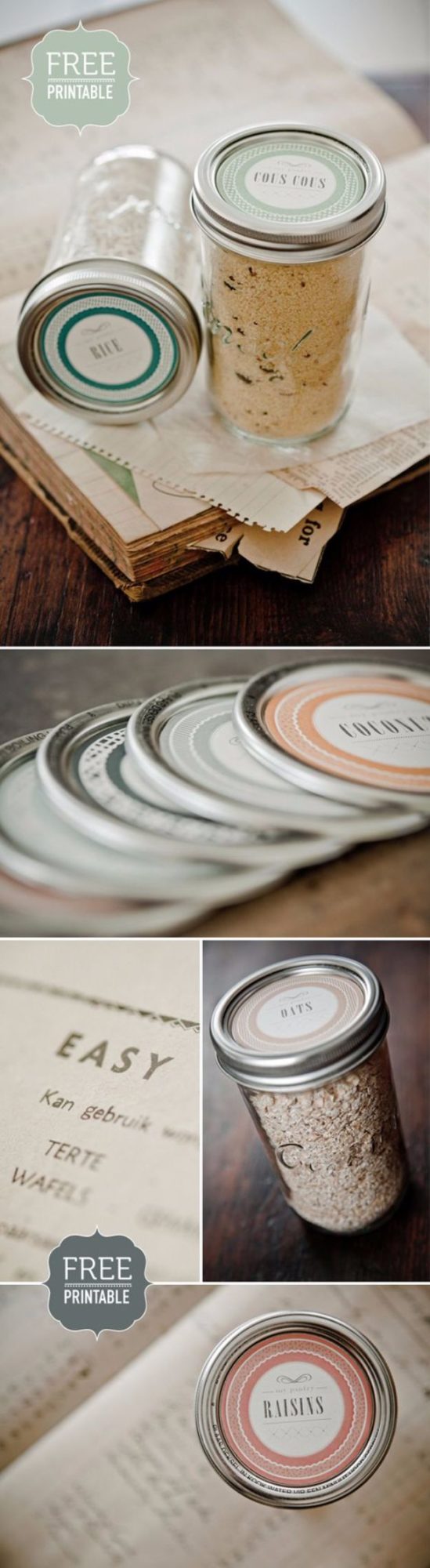 15 Lovely Free Printables And Templates To Spice Up Your Mason Jar Gifts