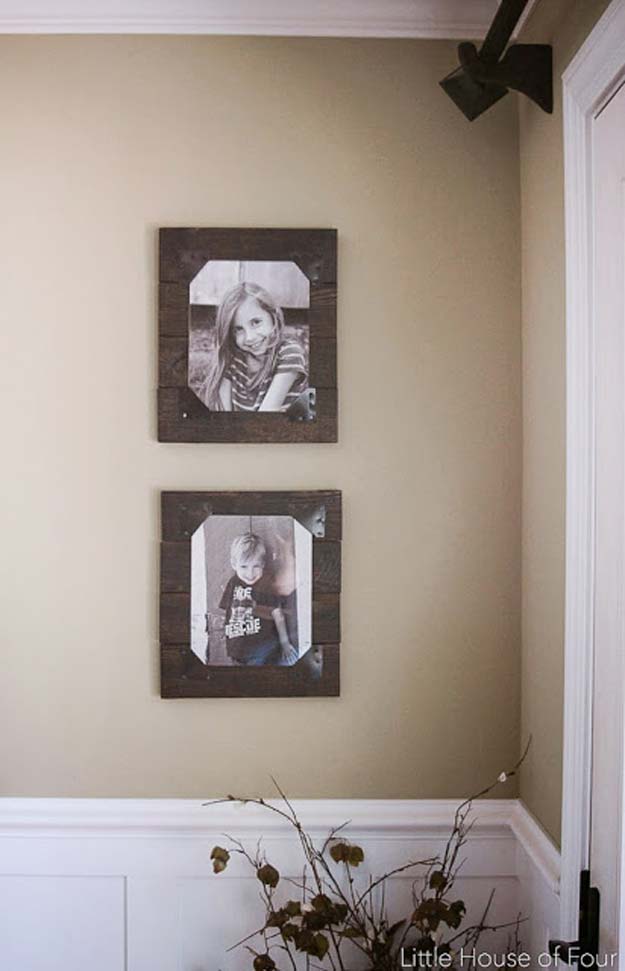 16 Nifty DIY Picture Frame Projects You Should Try