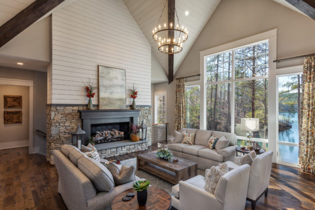 17 Stunning Rustic Living Room Interior Designs For Your Mountain Cabin