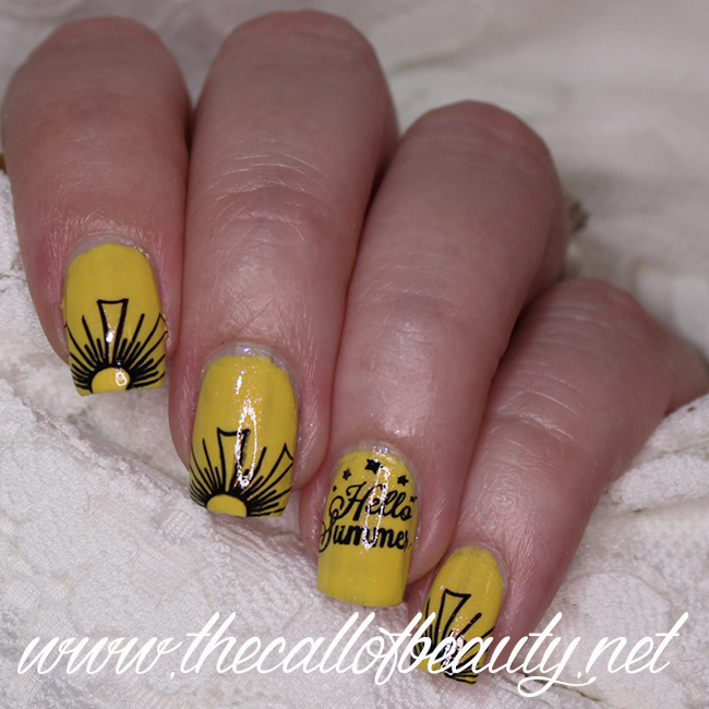 15 Cheerful Sunshine Nail Art Ideas