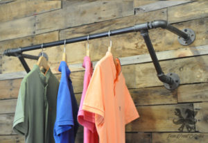 16 Unique Handmade Clothing Rack Designs To Display Your Clothes