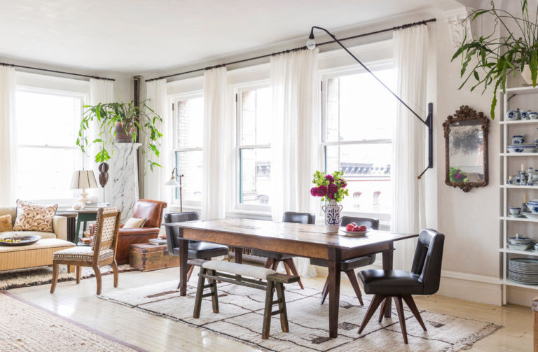 17 Outstanding Eclectic Dining Room Designs You'll Love