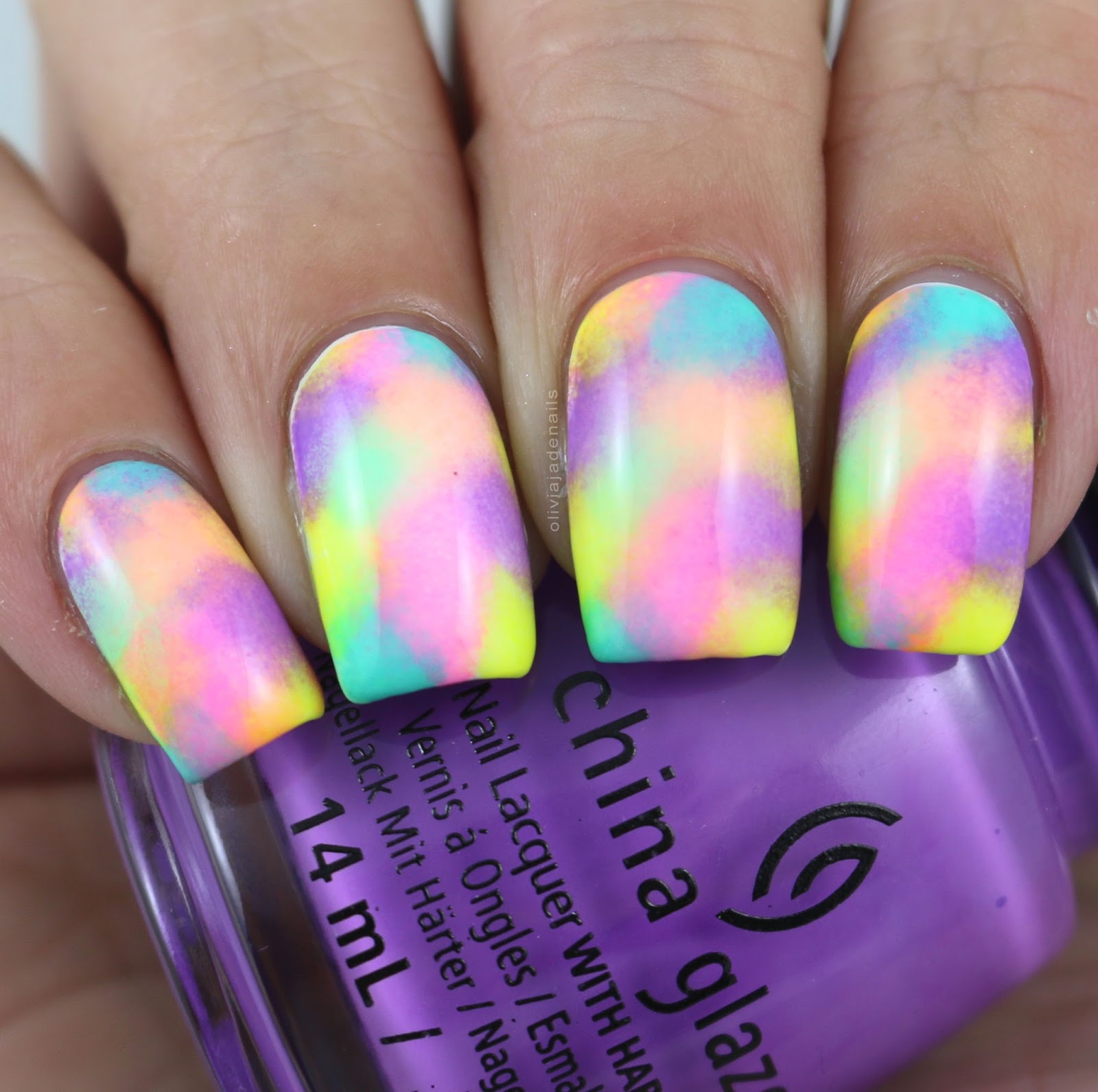 Color Explosions On Your Nails: 14 Creative Nail Art Ideas
