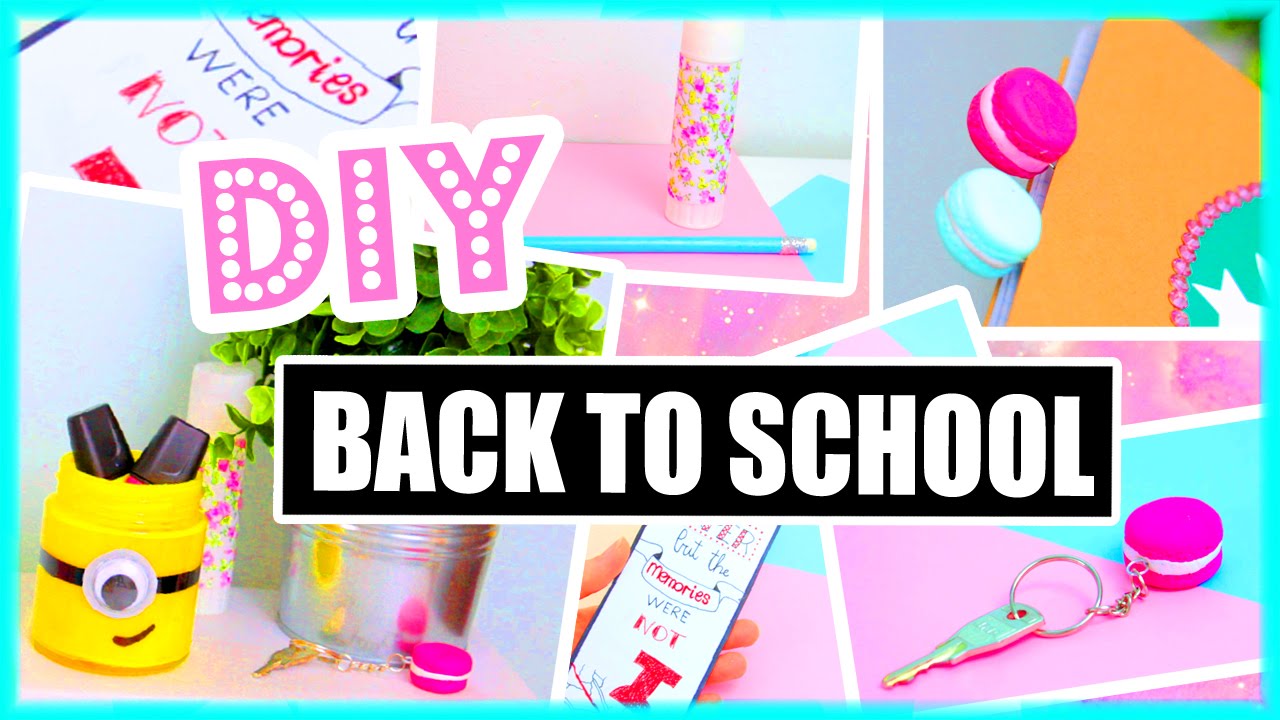 15 Great DIY Back to School Ideas