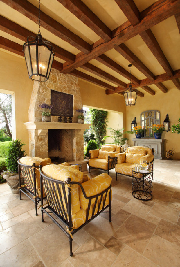 15 Dazzling Mediterranean Patio Designs That Won't Let You Leave Them