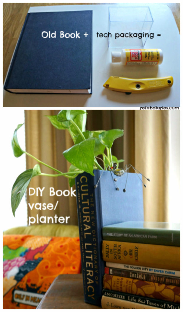 15 Fantastic DIY Ways To Repurpose Old Books