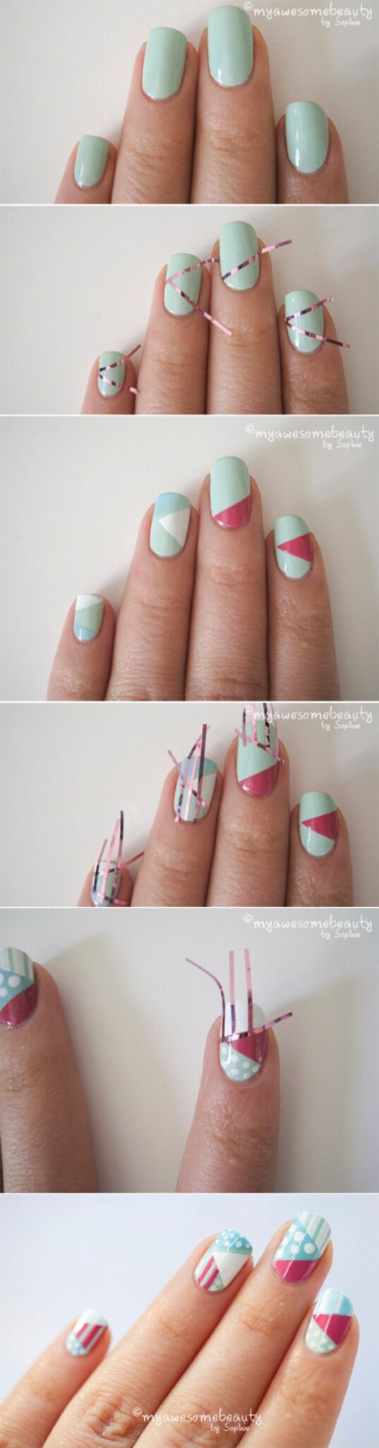 15 Game-changing Ways To Paint Your Nails In Creative Patterns