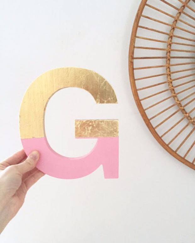 15 Lovely DIY Ideas Of Words And Letters To Decorate With