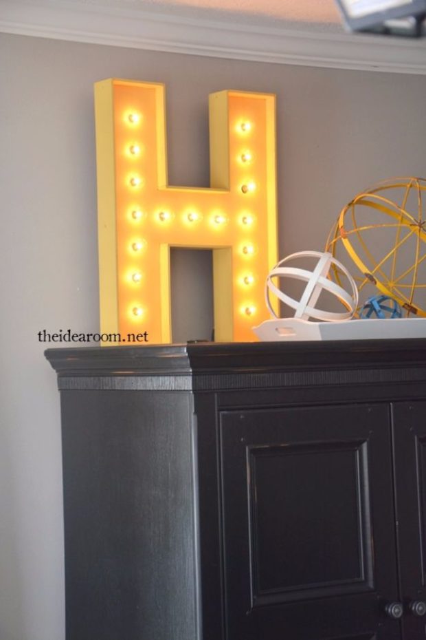 15 Lovely DIY Ideas Of Words And Letters To Decorate With