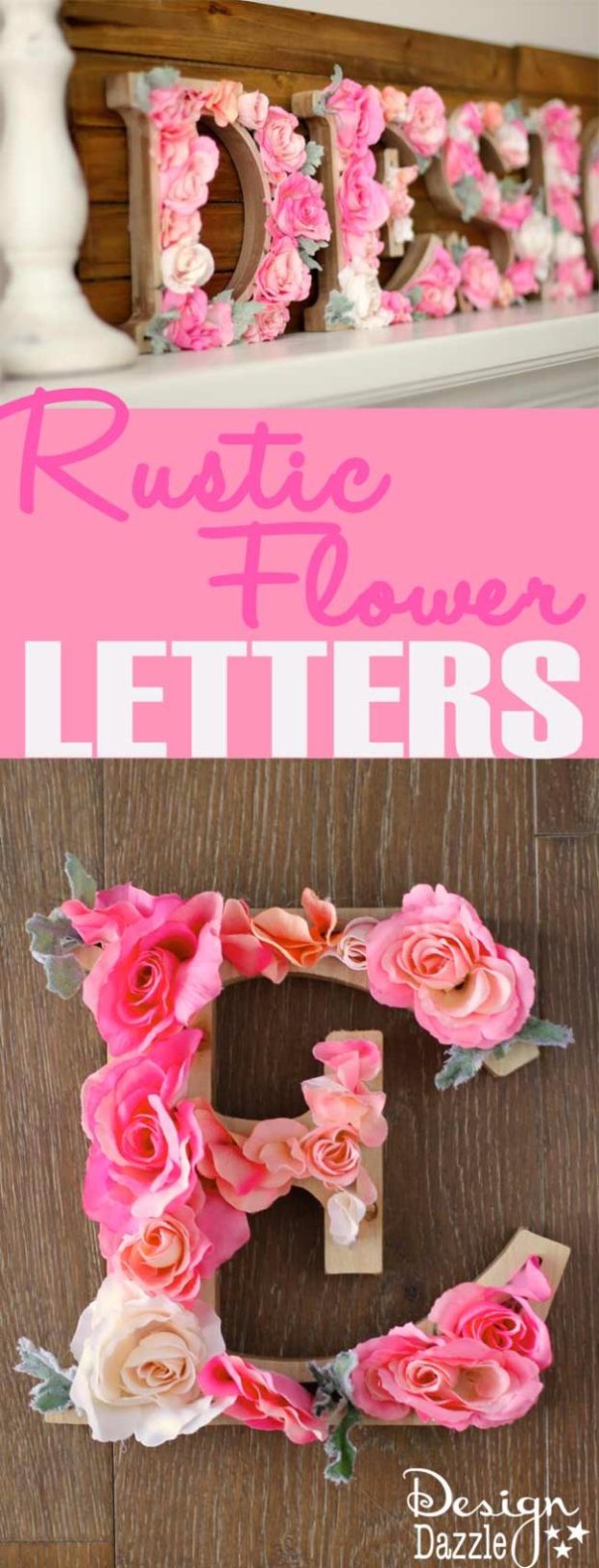15 Lovely DIY Ideas Of Words And Letters To Decorate With