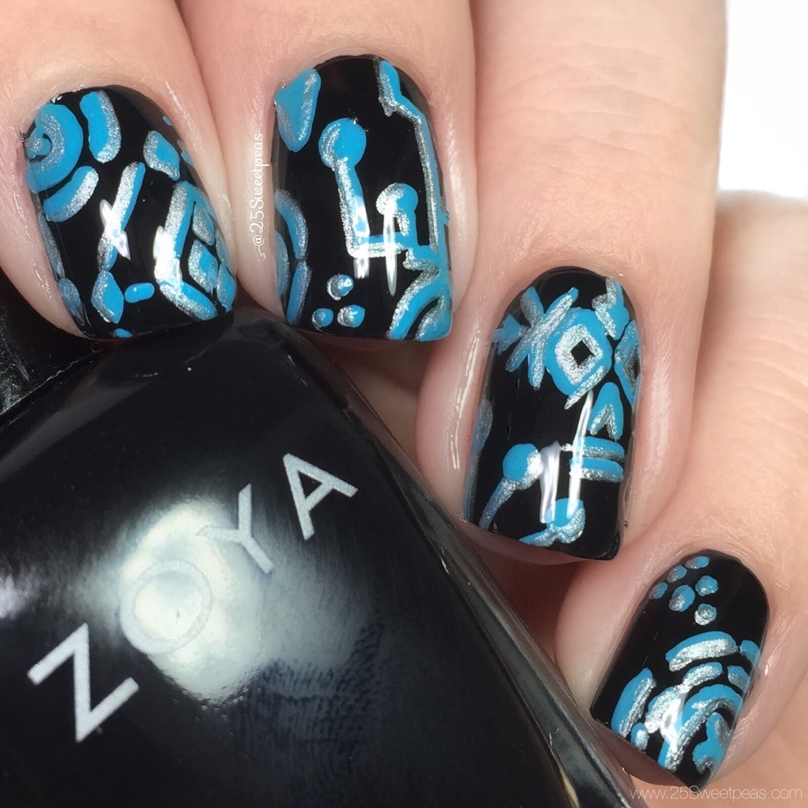 20 Unique Futuristic Nail Art Ideas