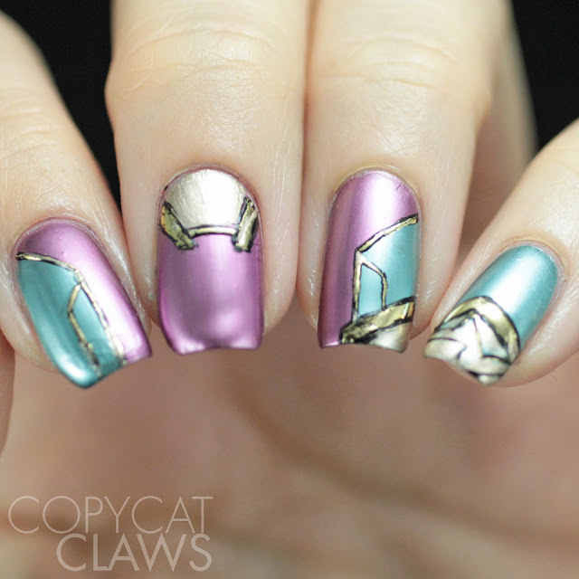 20 Unique Futuristic Nail Art Ideas