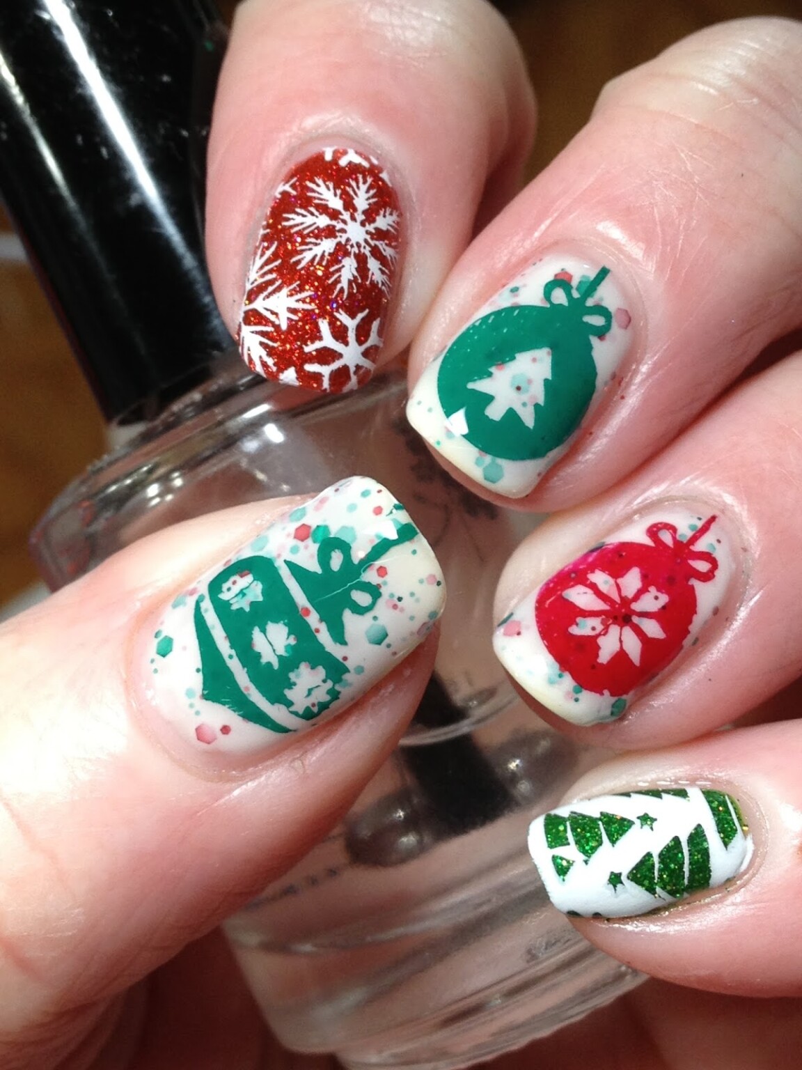 14 Festive Christmas Nail Art Ideas (Part 2)