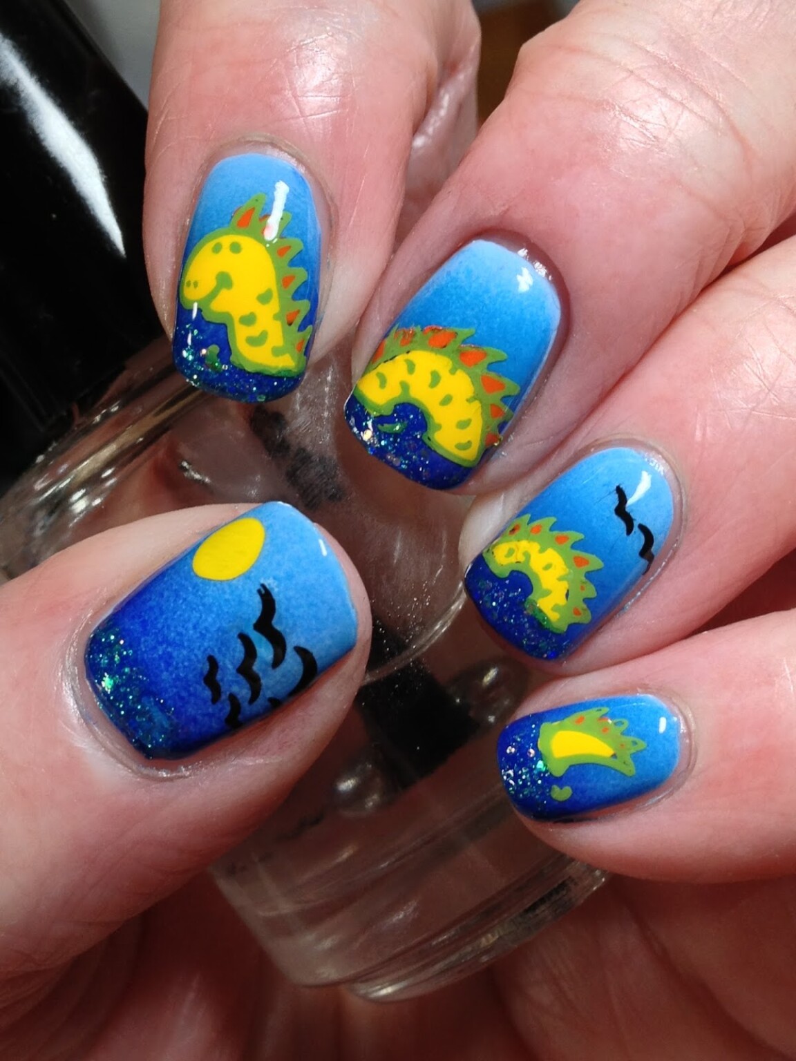 Mythical Creatures on your Nails: 17 Magical Nail Art Ideas
