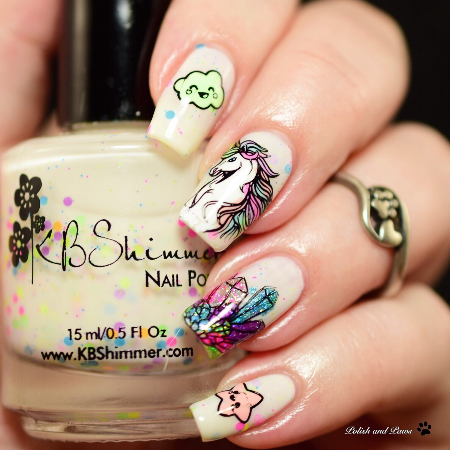 Mythical Creatures on your Nails: 17 Magical Nail Art Ideas
