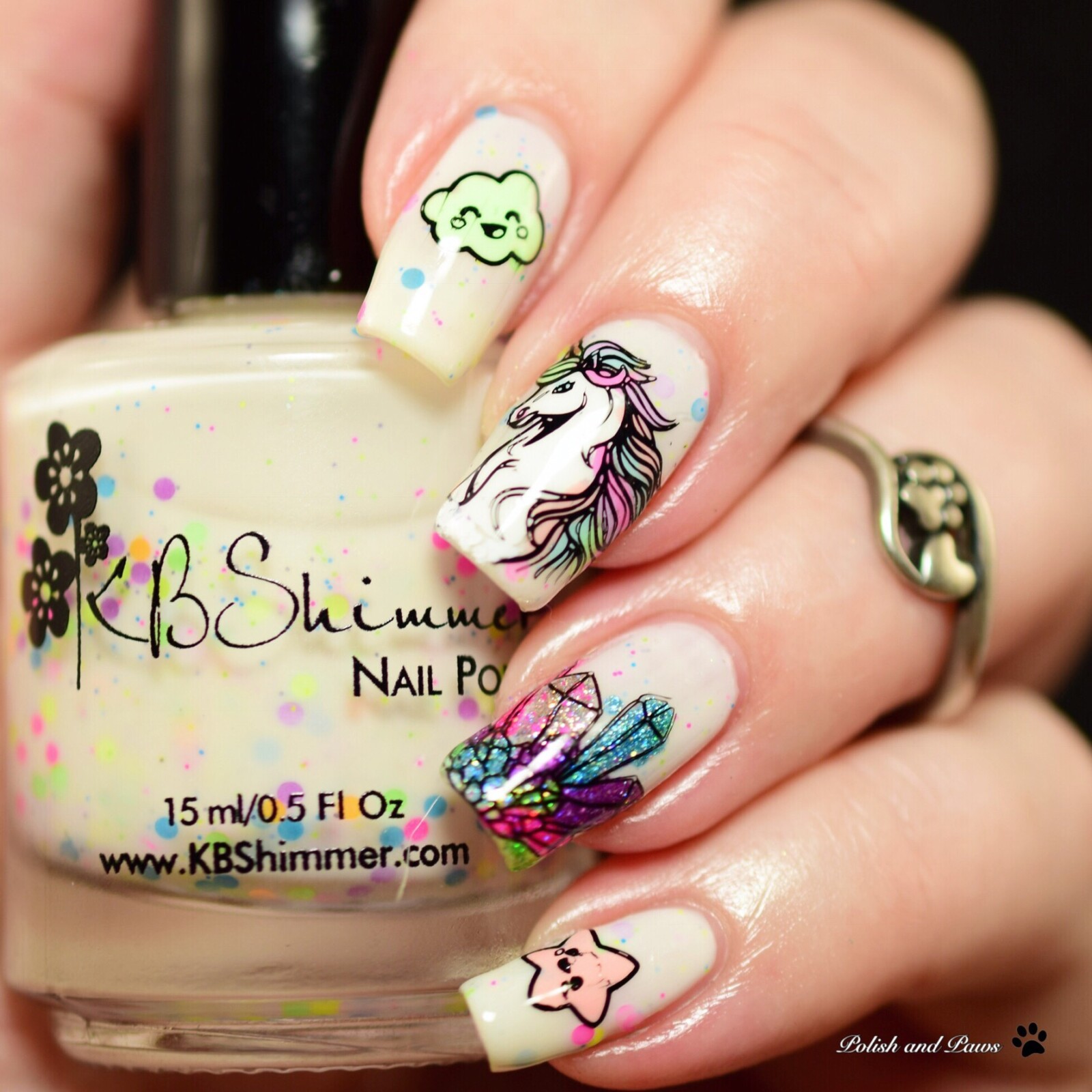 Mythical Creatures on your Nails: 17 Magical Nail Art Ideas