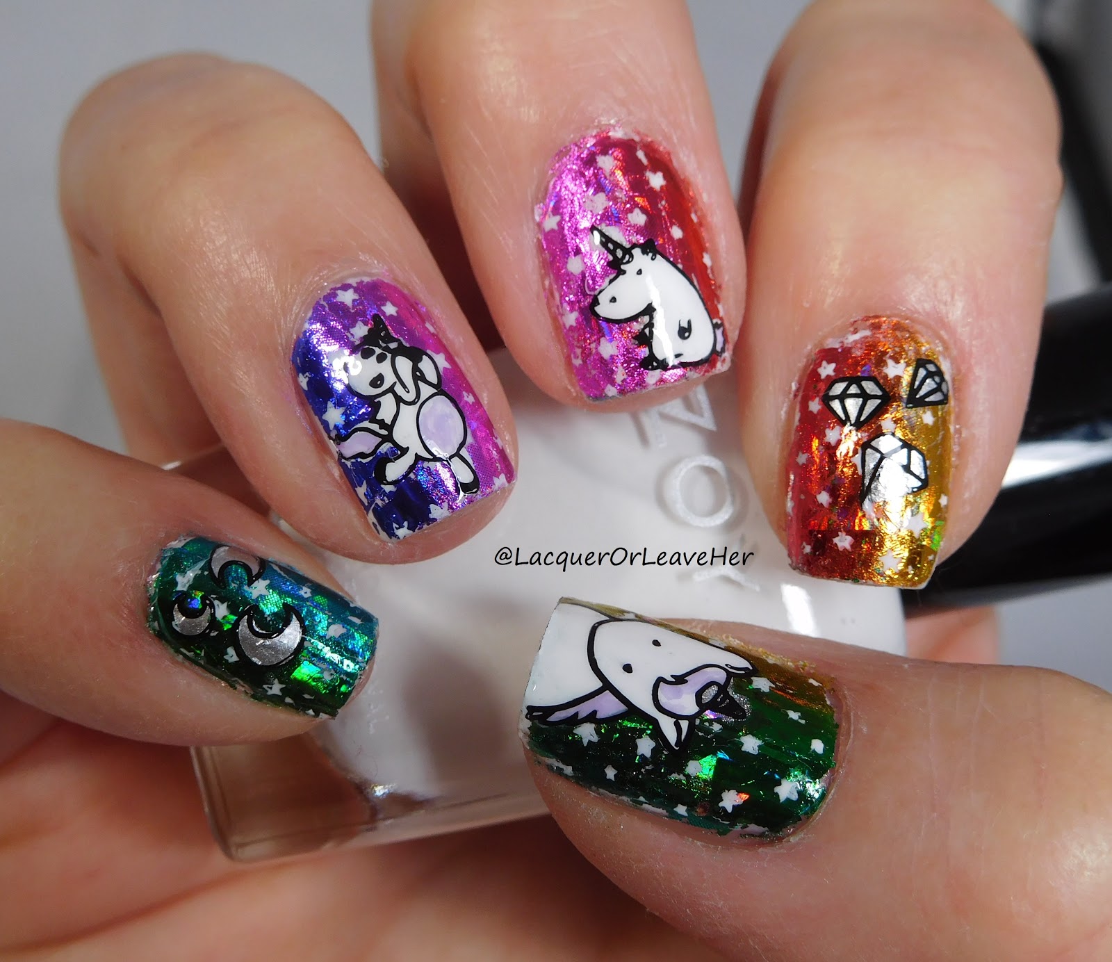 Mythical Creatures on your Nails: 17 Magical Nail Art Ideas