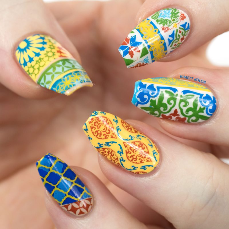 15 Creative Stamping Nail Art Ideas