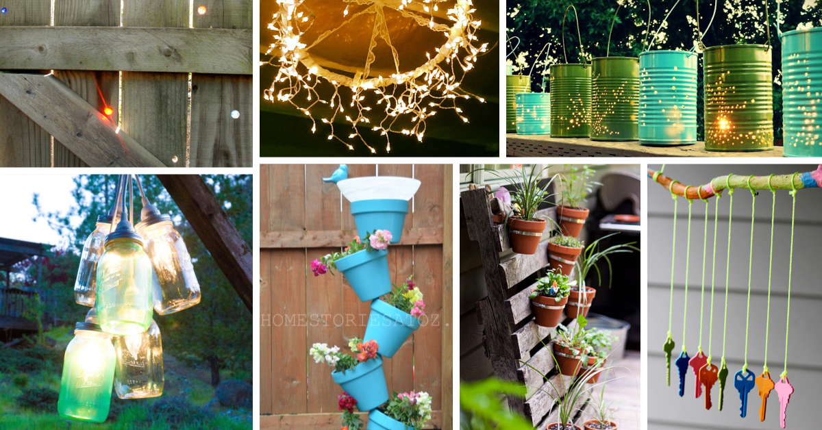 13 DIY Outdoor Garden Ideas for Spring
