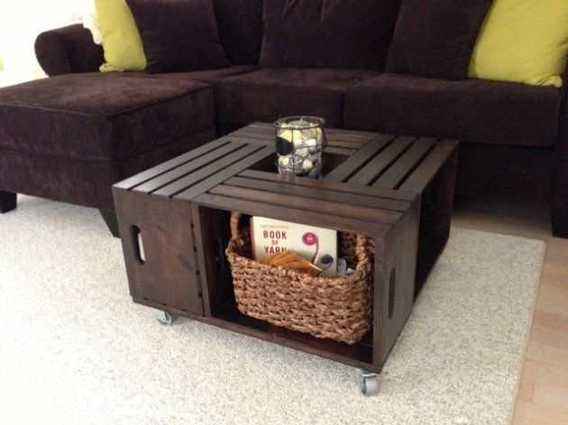 15 Clever DIY Wood Crate Projects