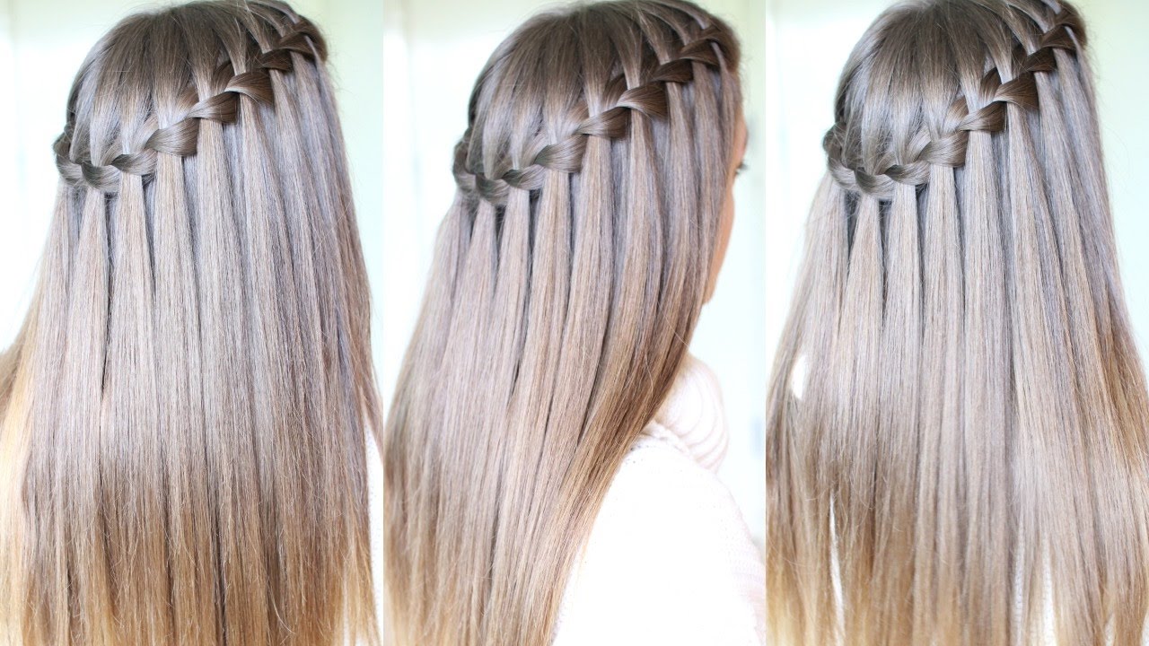 15 Amazing Waterfall Braid Tutorials