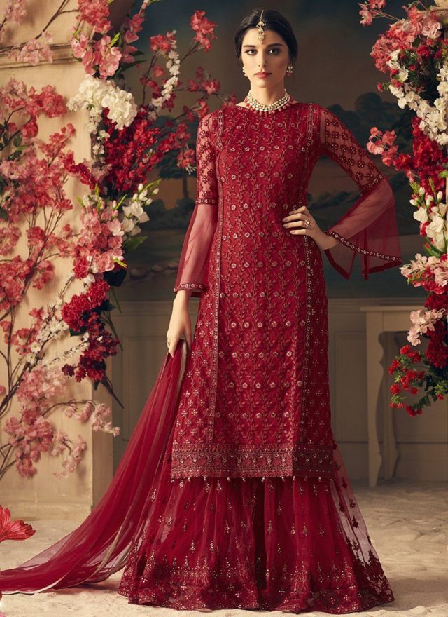 15 Mesmerizing Sharara Suits For Your Indian Wedding