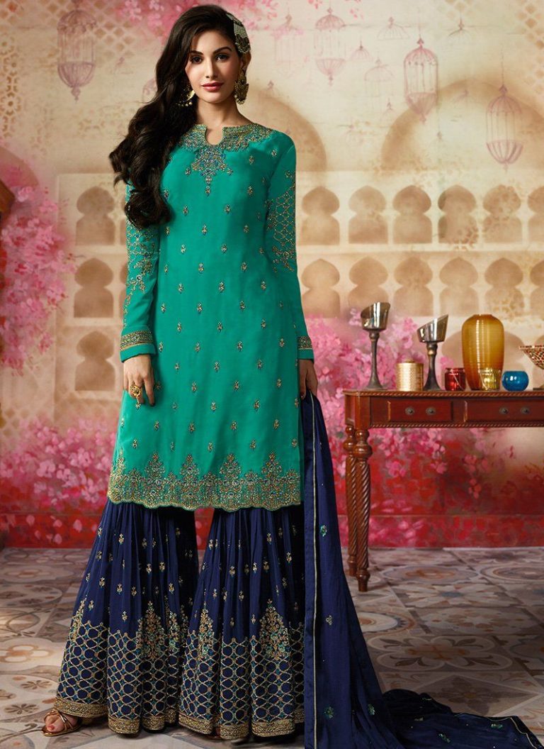 15 Mesmerizing Sharara Suits For Your Indian Wedding