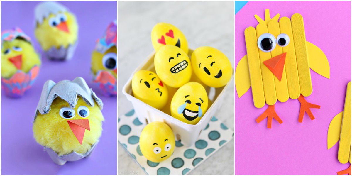 15 Cute and Fun Easter Crafts for Kids (Part 1)