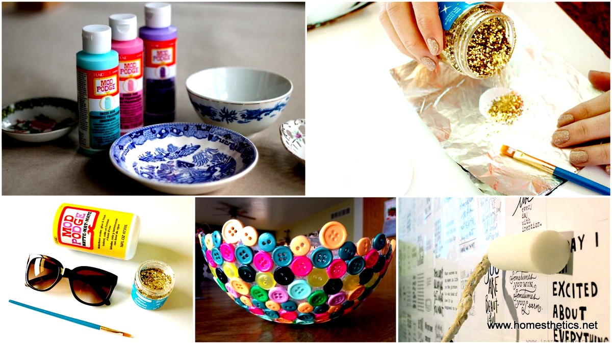 15 Favorite Mod Podge Ideas and Craft Projects (Part 1)