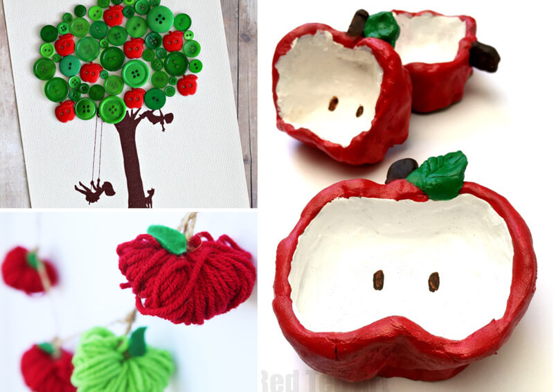 Simple and Fun Apple Crafts for Kids to try this Fall