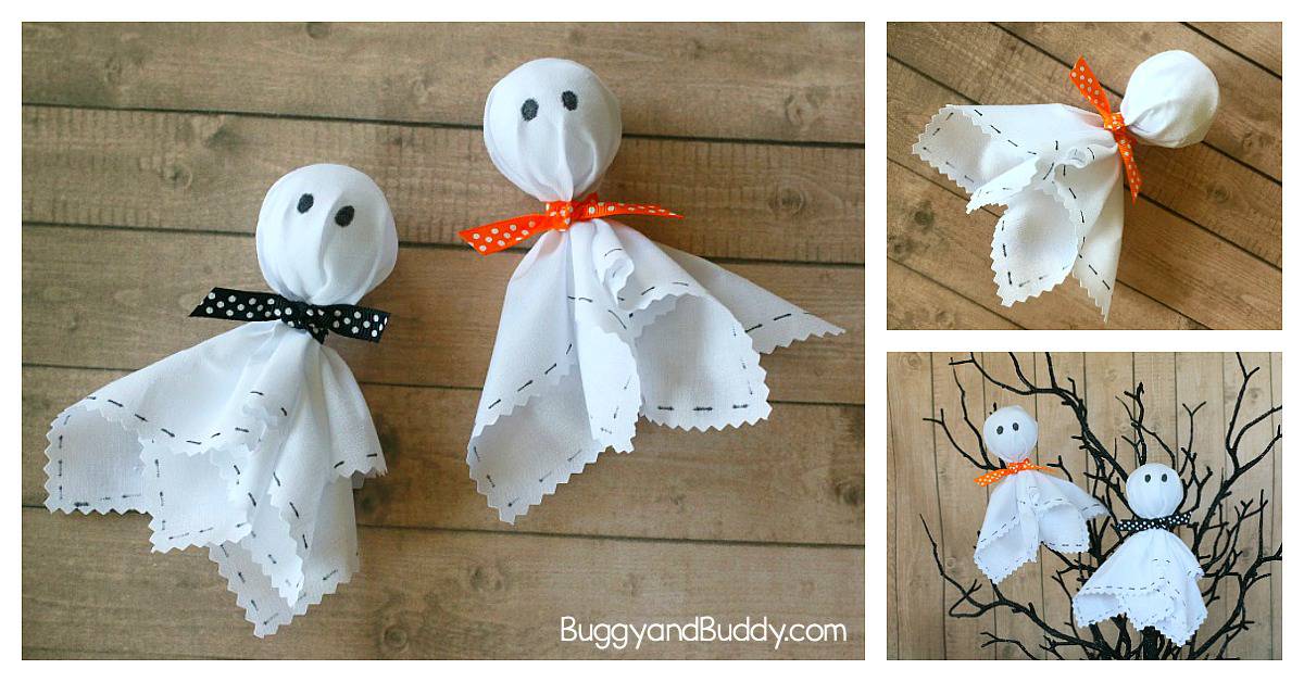 15 Non-Spooky Halloween Ghost Crafts for Kids