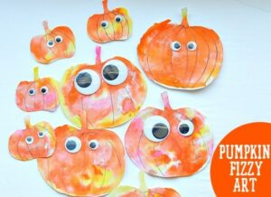 15 Cute and Easy Halloween Pumpkin Crafts for Kids (Part 1)