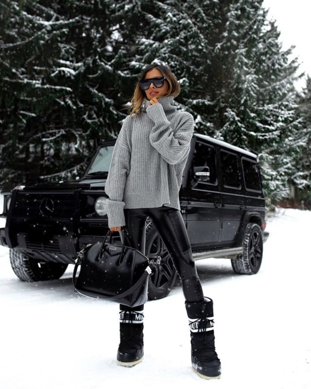 Cute Outfits You Can Actually Wear in the Snow (Part 1)